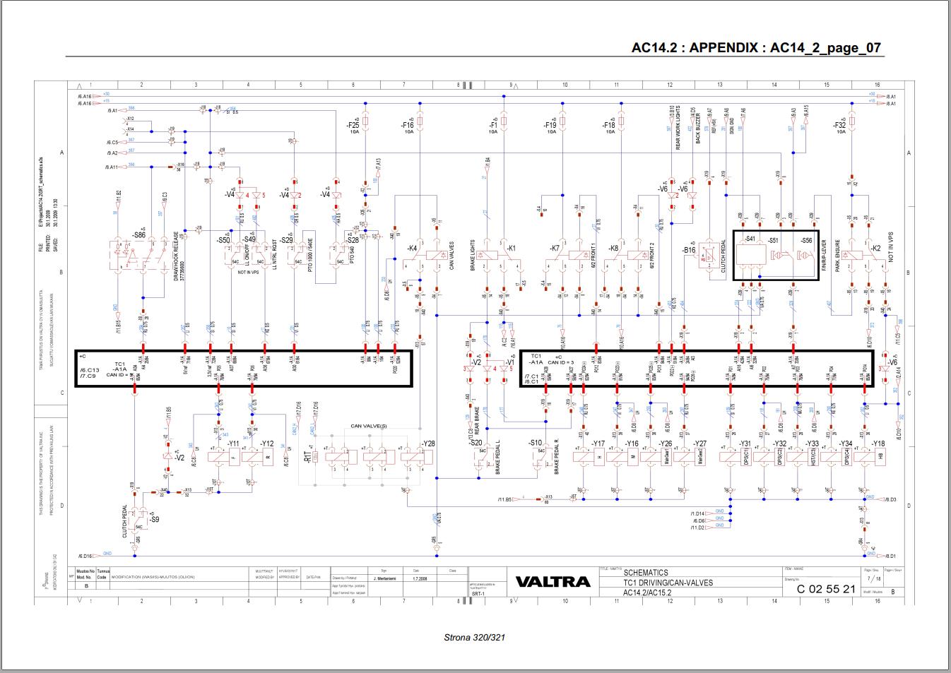 Valtra Automation Configuration AC14.2 Service Code Manual PL | Auto ...