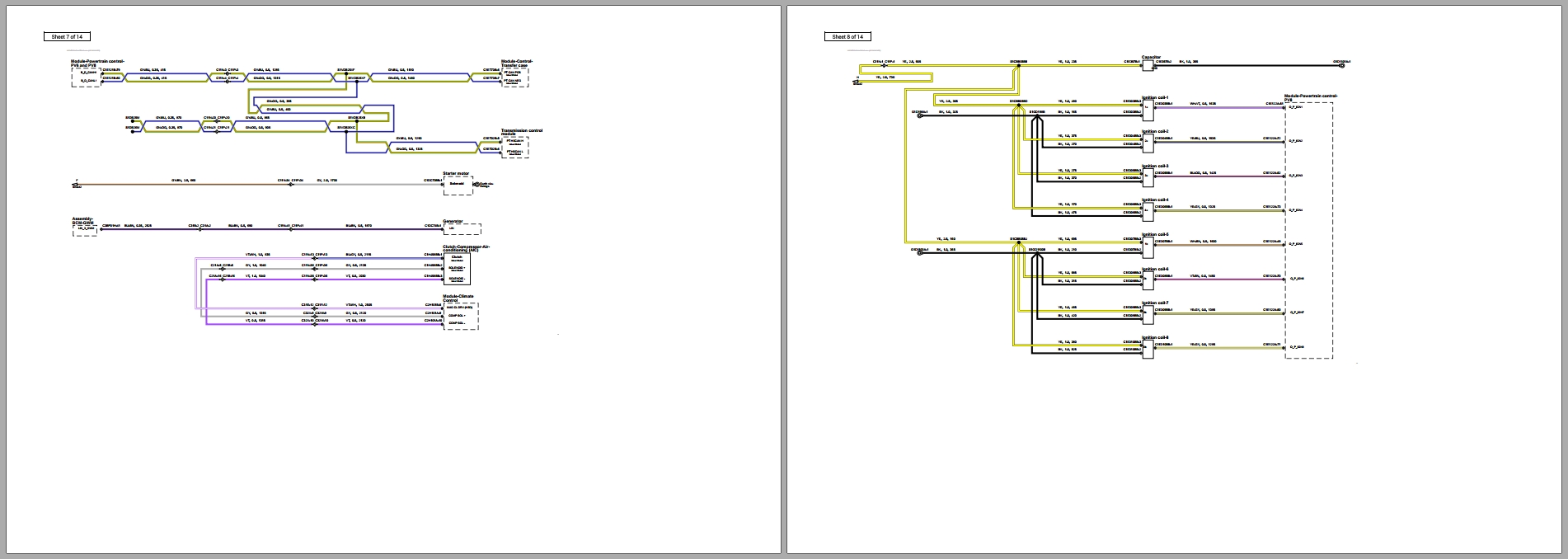EWD - Jaguar F-Type X152 2024 RWD V8-5.0L SC Electrical Schematic ...
