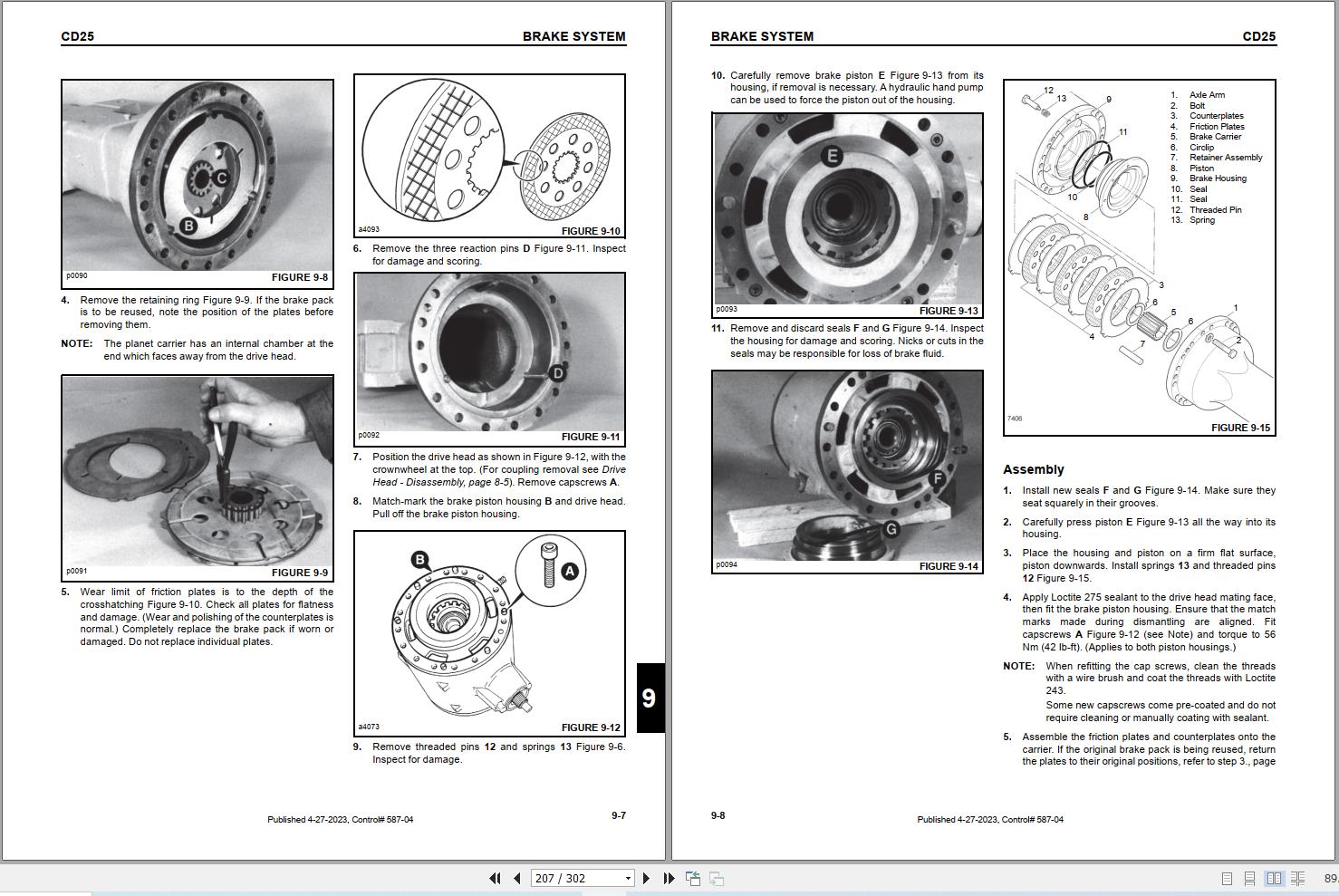 Manitowoc Carrydeck Crane CD25 Service Manual | Auto Repair Manual ...